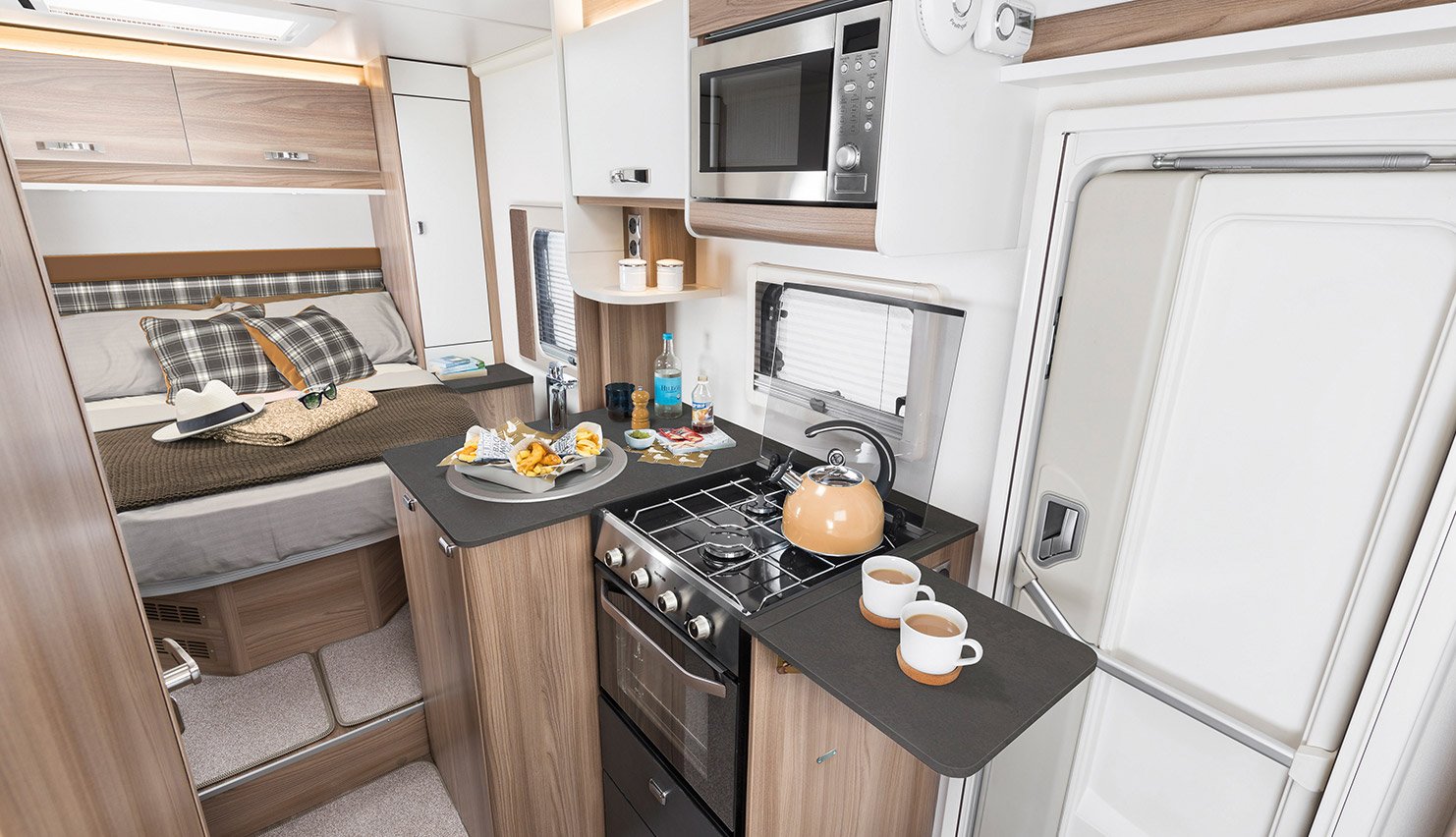 4 Berth Automatic Motorhome Hire - Swift Escape 694 - Wests Motorhome ...